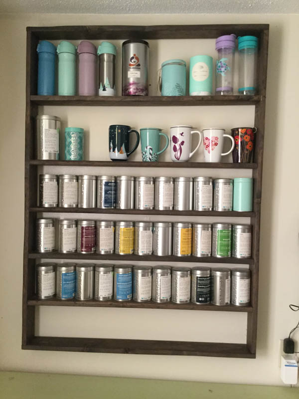 I Finally Hung My Tea Shelf! – Life, Tea, and Everything