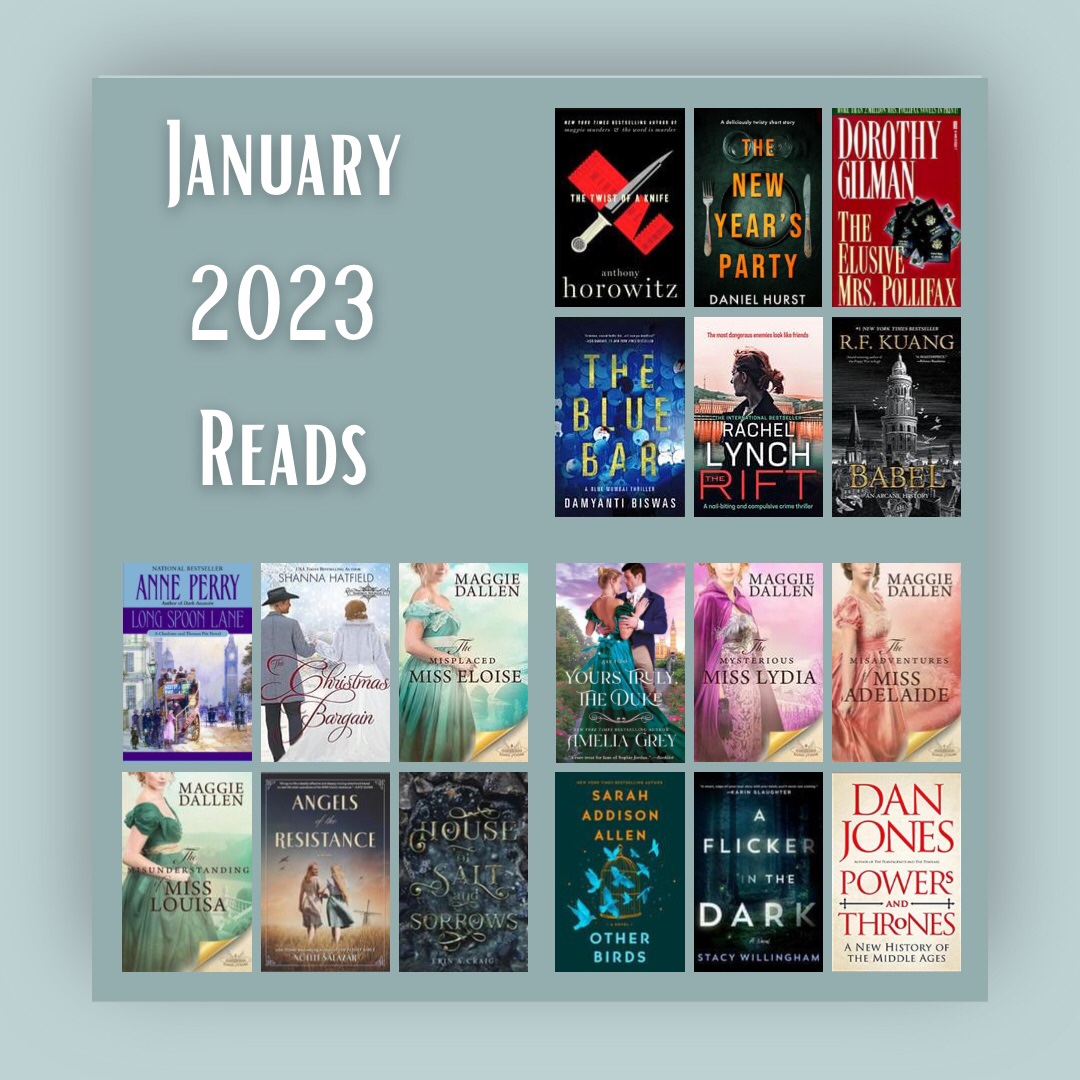 January 2023 Reading Wrap-up – Life, Tea, and Everything